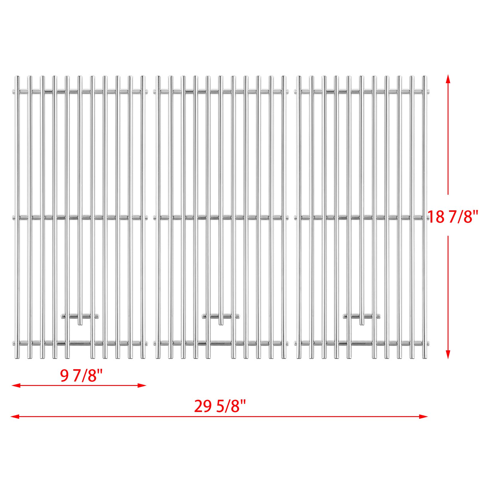 740-0780 Grill Grates Replacement Parts for Kitchenaid 720-0745A 720 ...