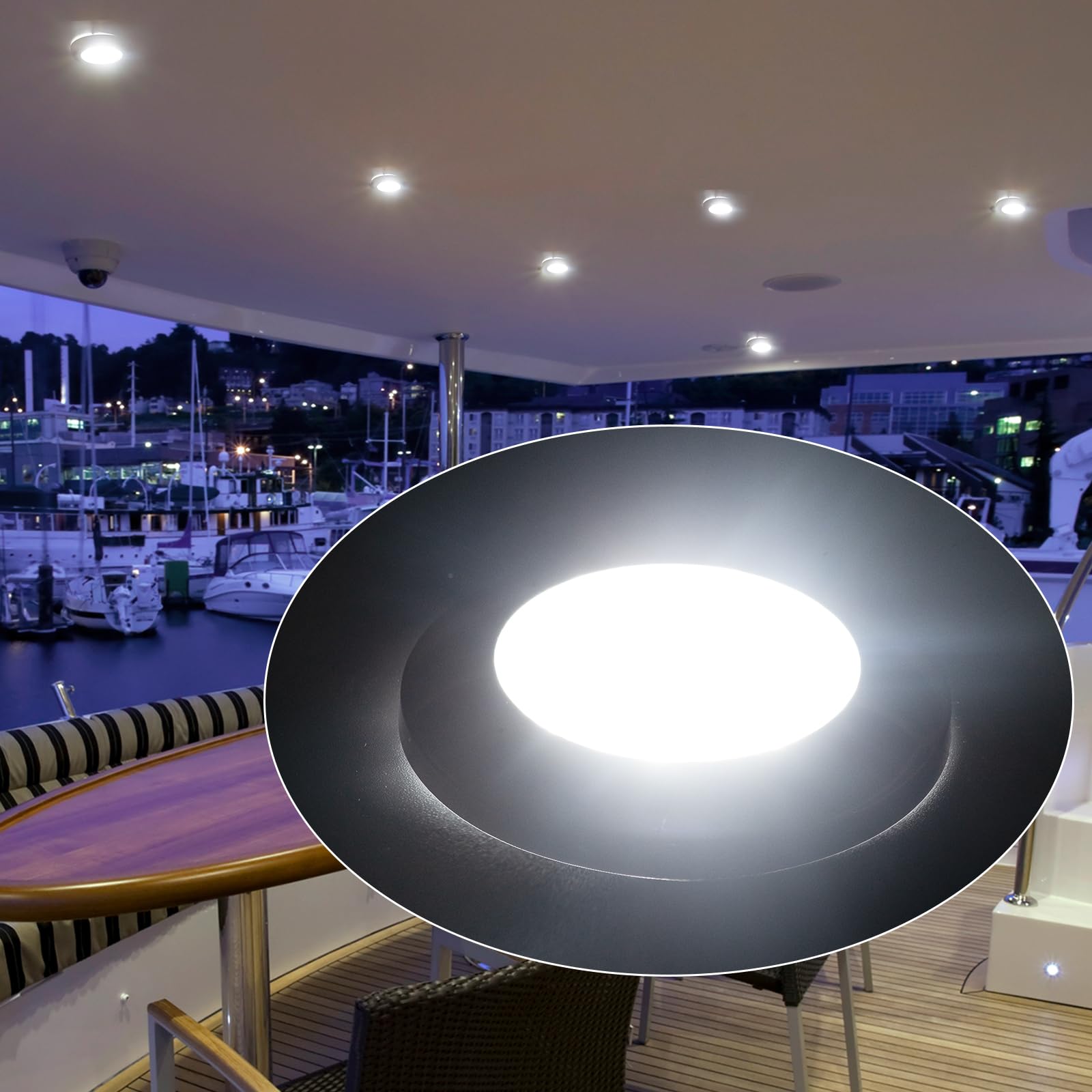 Snapklik.com : Marine Dome Light,Cabin lights,LED Boat Interior Lights ...