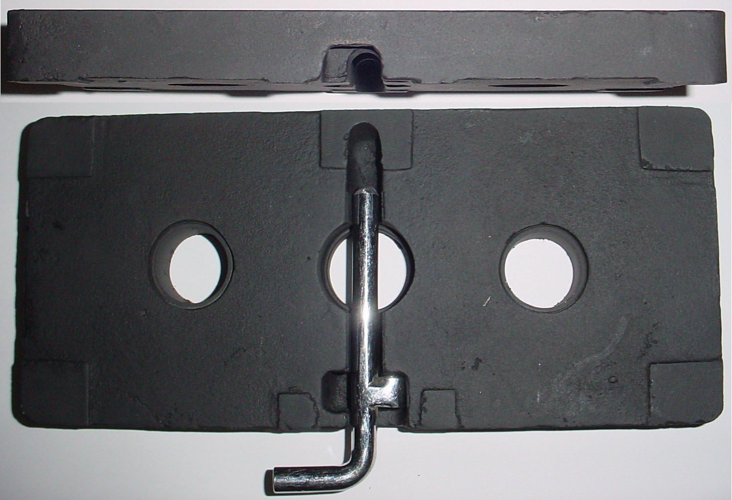 Amazon.com : Selectorized Weight Stack Plate - 10 lbs - Black - Old ...