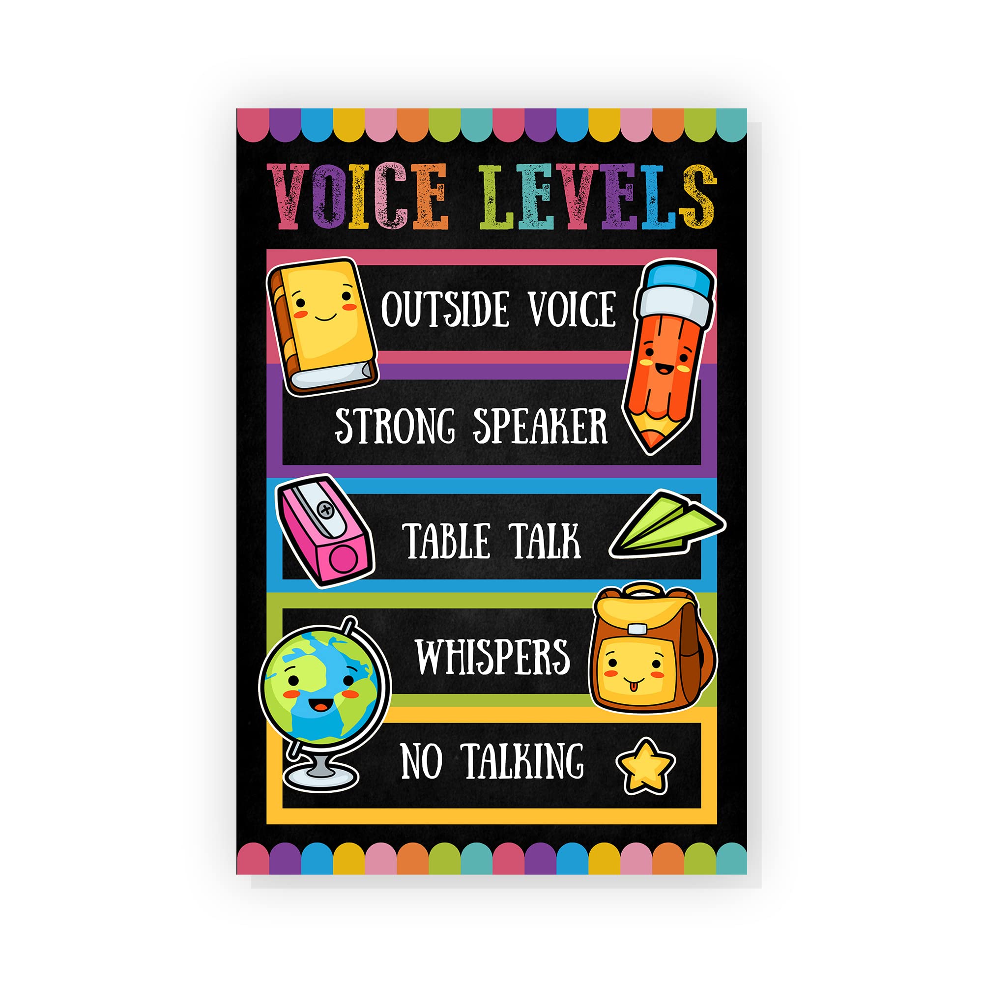 No Talking Sign For Classroom