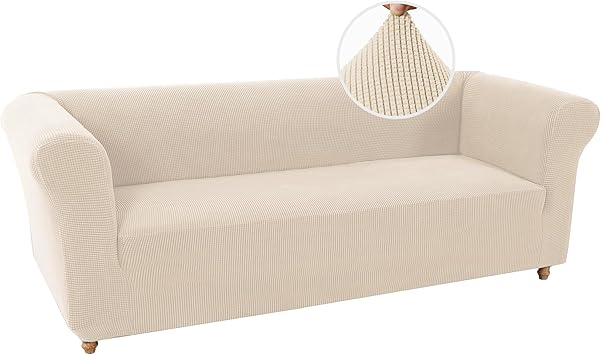 Amazon.com: Turquoize Stretch Chesterfield Sofa Covers for Living Room ...