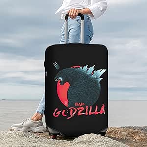 Amazon.co.jp: Godzilla Monster King Suitcase Cover Elastic Luggage ...