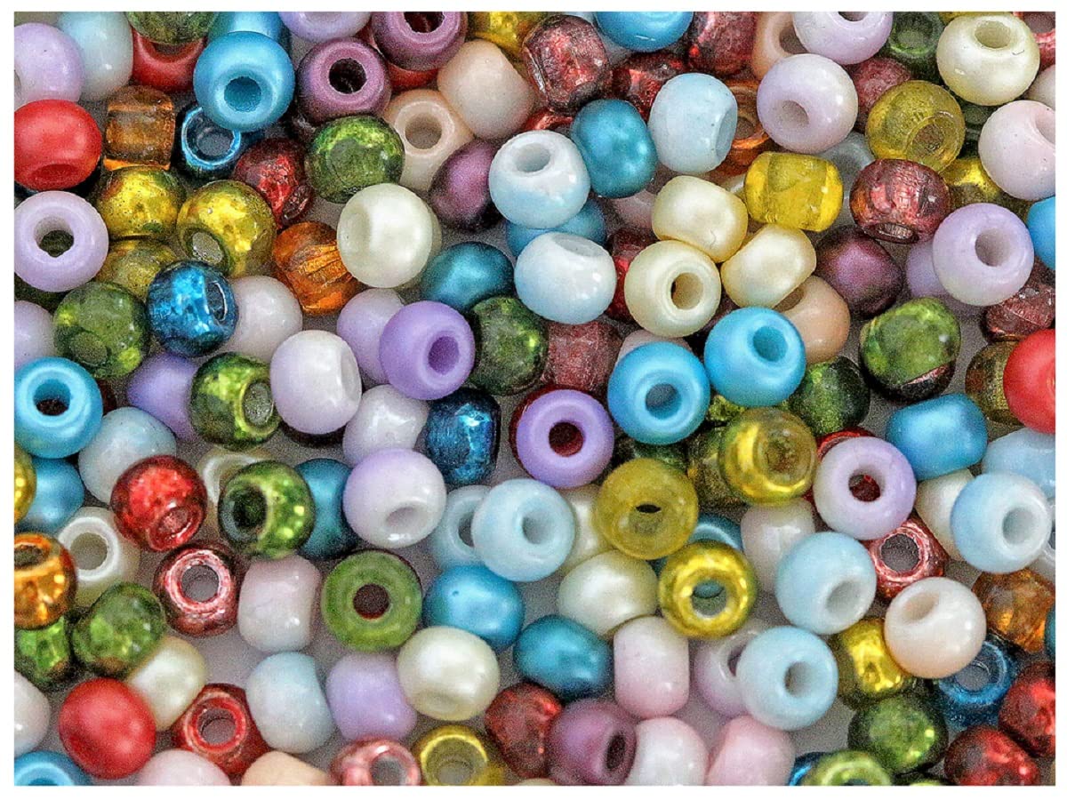 Amazon.com: 100 p Unique Mix of Czech Glass Beads for Jewelry Making ...