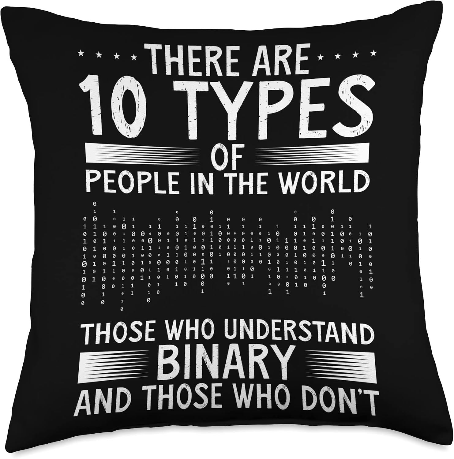 Amazon.com: There Are 10 Types Of People In The World Those Who ...