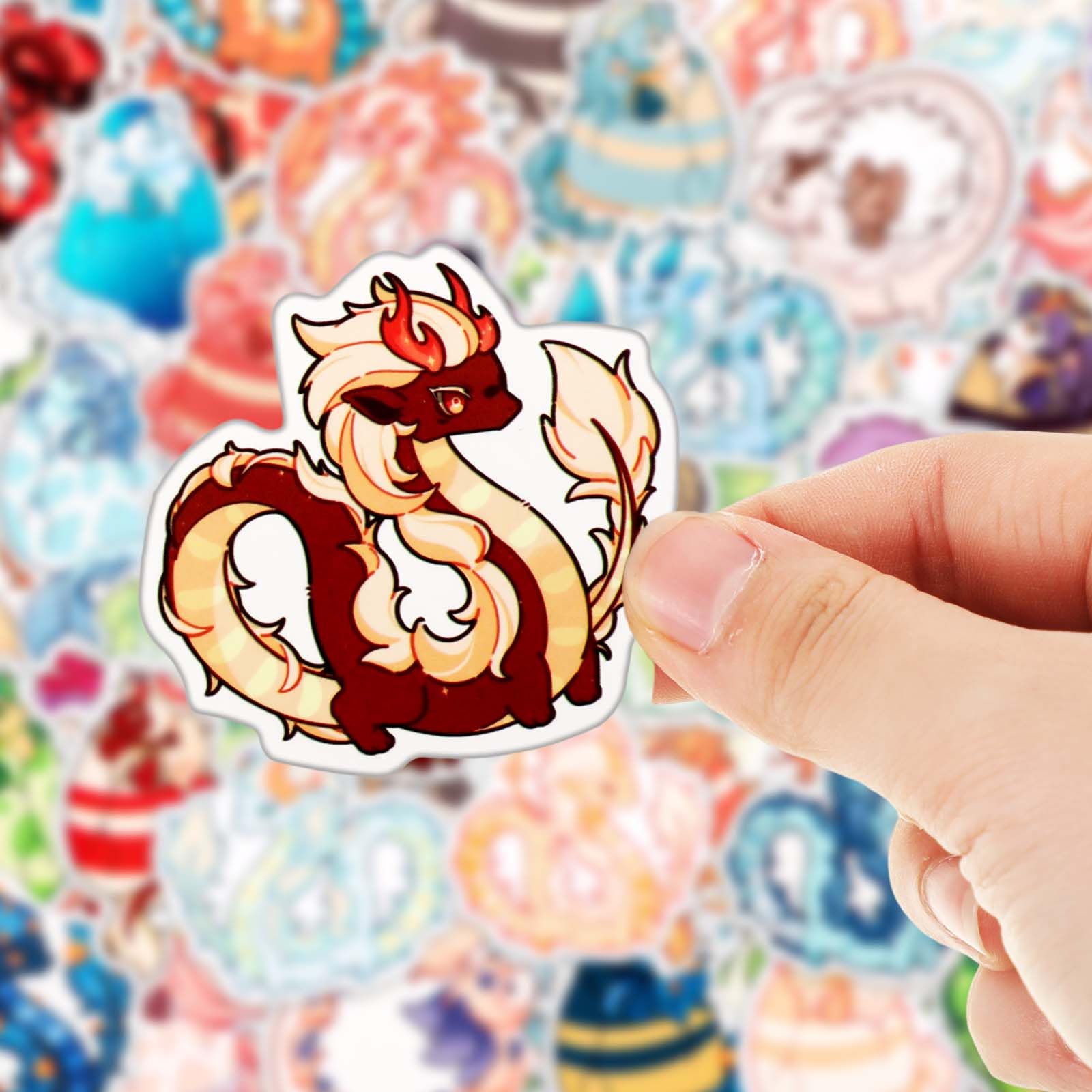 Snapklik.com : 200 Pcs Cute Dragon Stickers For Water Bottles ...