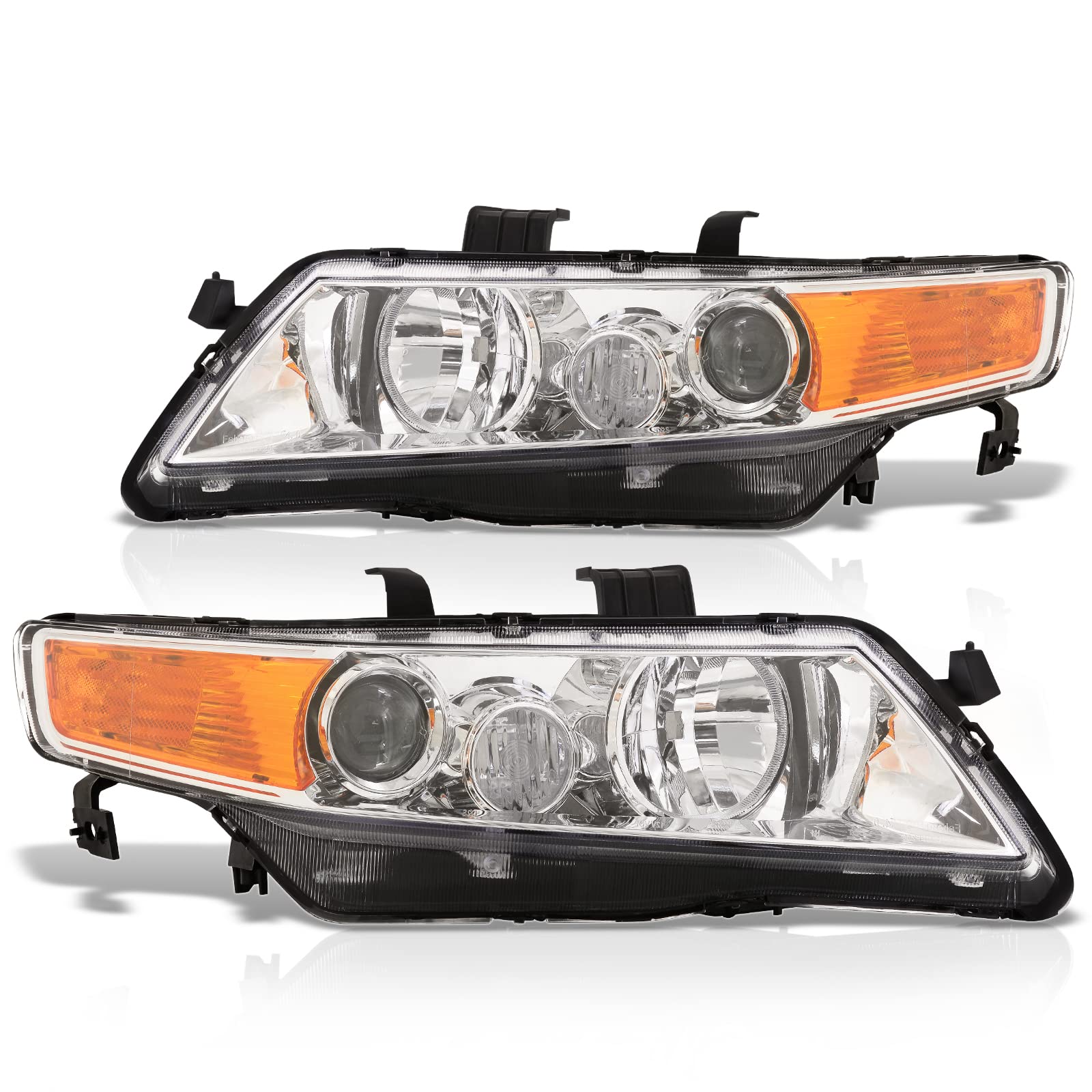 Amazon.com: AJP Distributors Headlights Headlamps Front Driving Head ...
