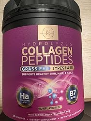 Amazon.com: Hello Lovely! Collagen Peptides Powder 20g with Hyaluronic ...