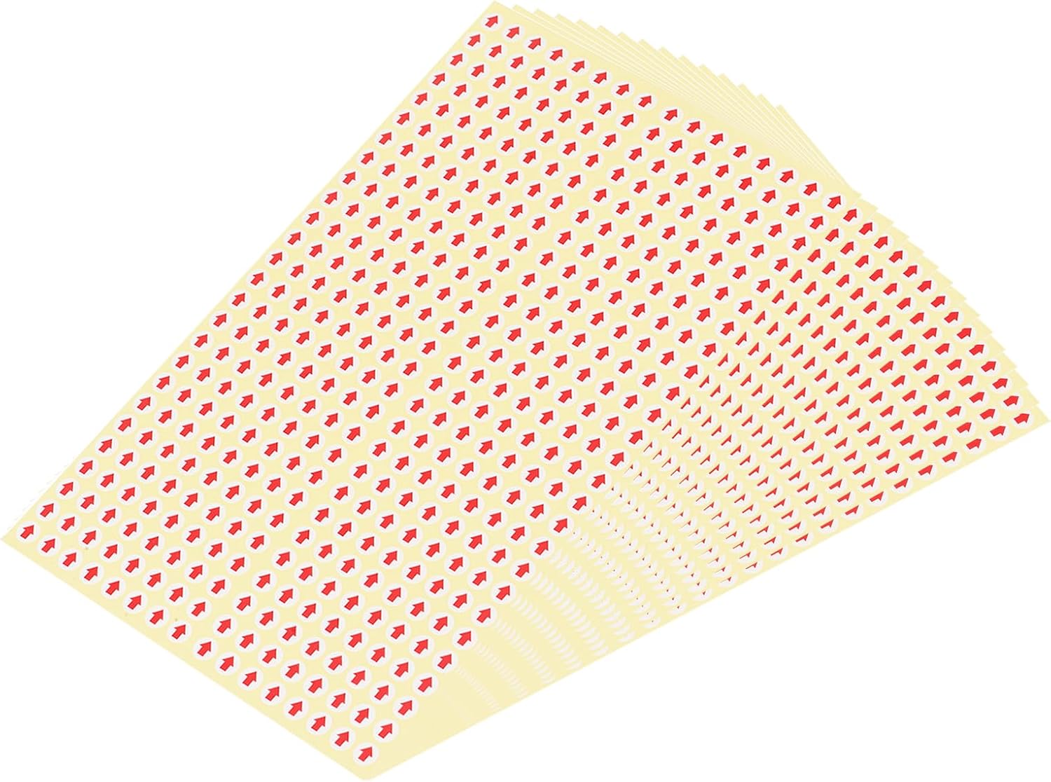 Amazon.com : YOKIVE 1Sheet / 6100Pcs Small Arrow Stickers, Inspection ...