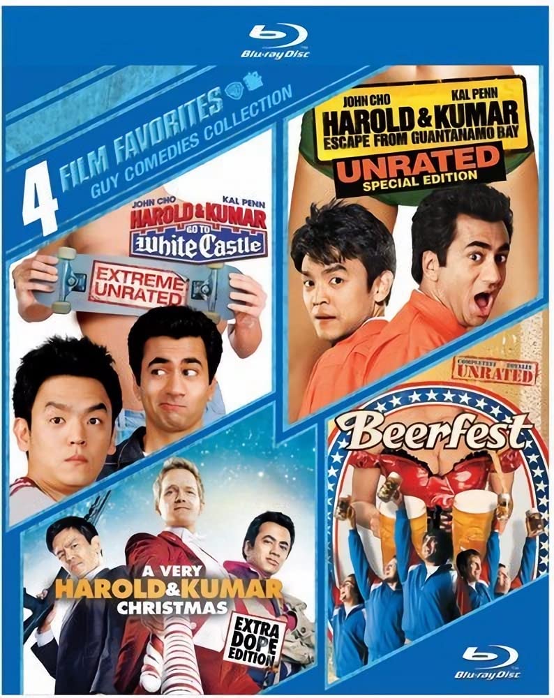 Amazon.com: 4 Film Favorites: Guy Comedies (Blu-ray) : Various: Movies & TV