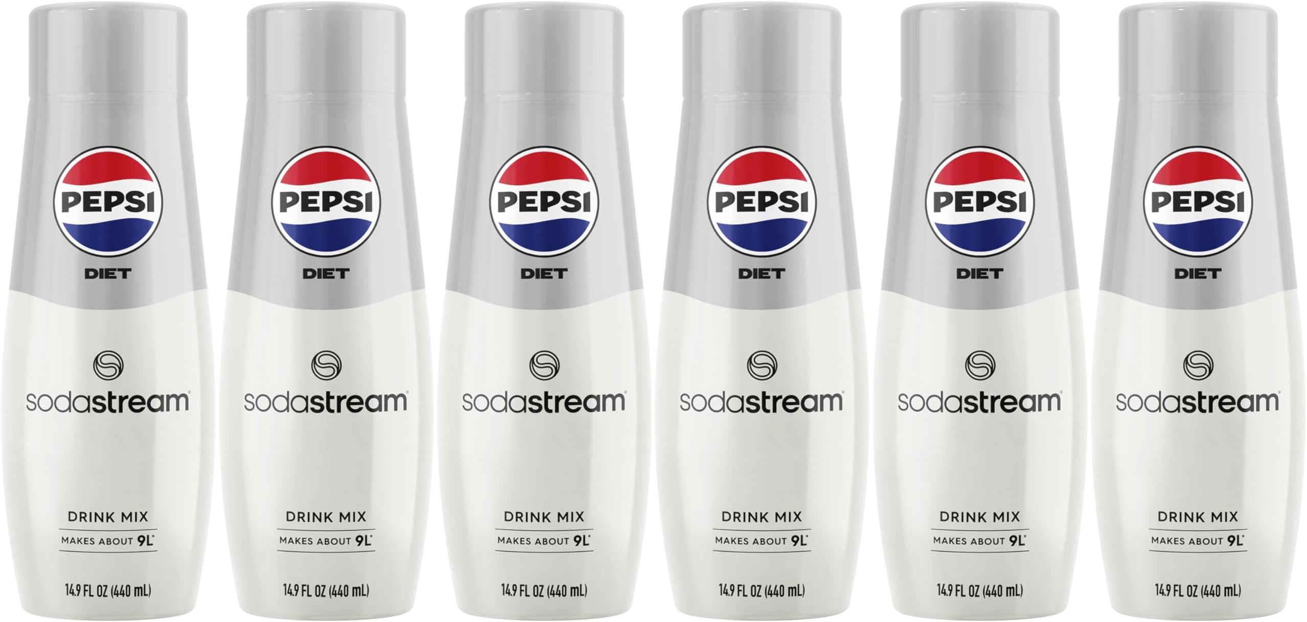 Amazon.com : SodaStream Diet Pepsi Beverage Mix (440ml, Pack of 6 ...