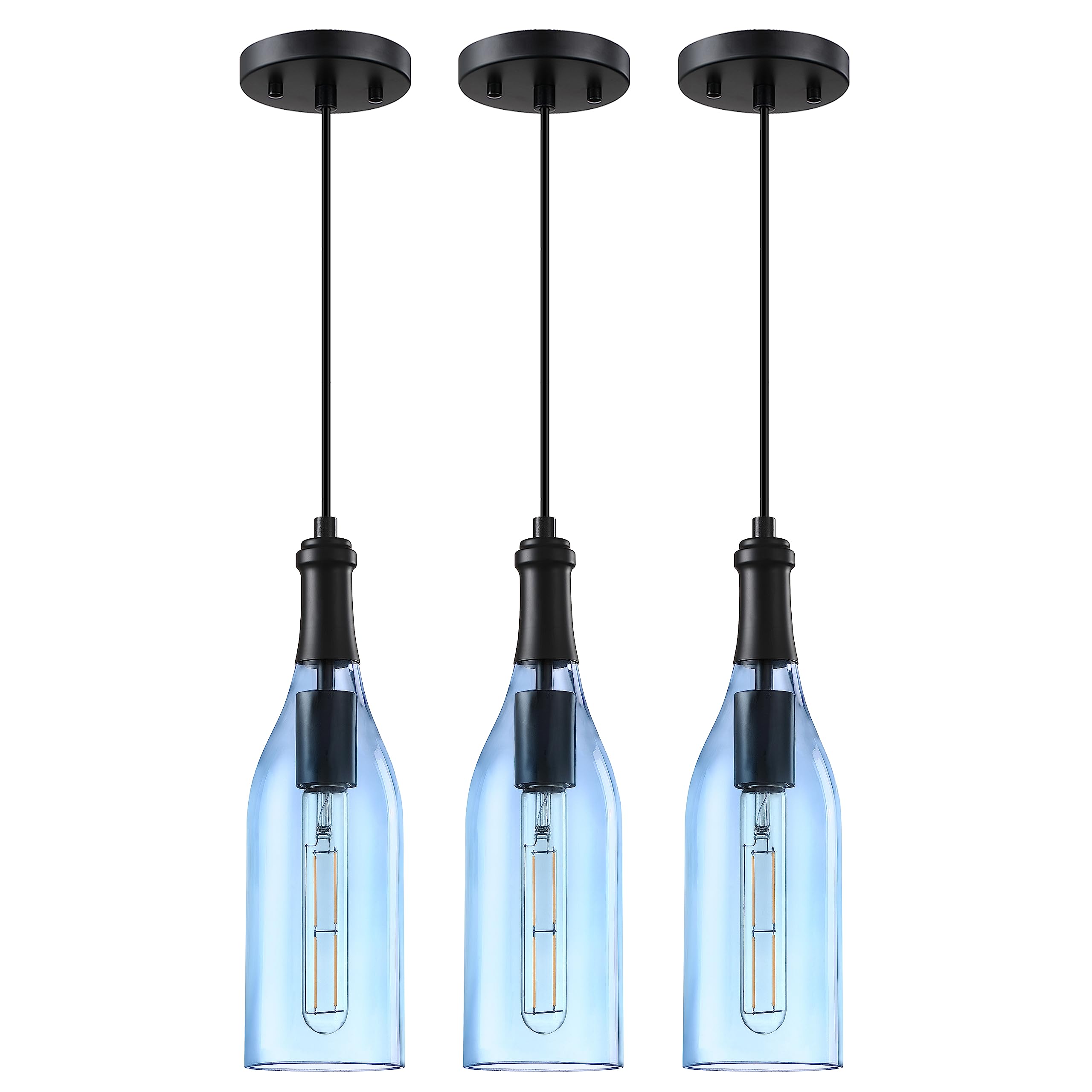 SEENMING HOUSE Indoor Mini Hanging Kitchen Island Pendant Light ...