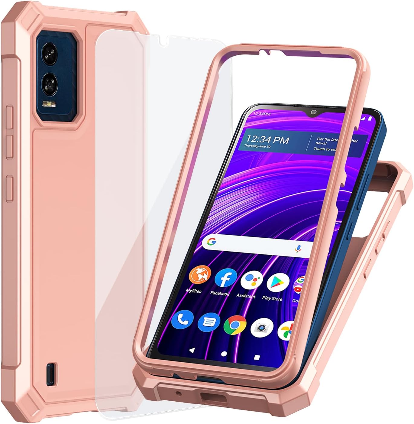 Amazon.com: Ailiber for BLU View Speed Phone Case, with Screen ...