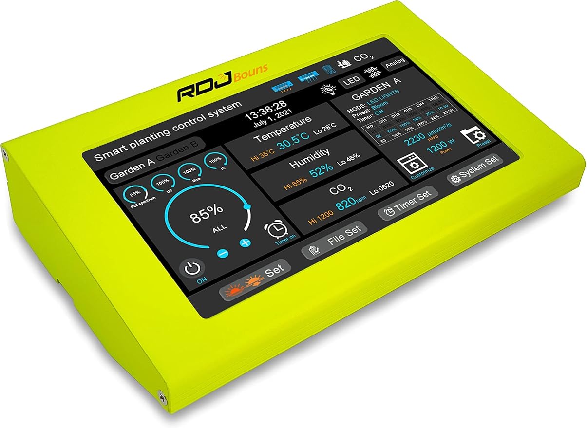 Amazon.com: RDJ Bouns AI009 Smart Plant Growth Controller Grass Green w ...