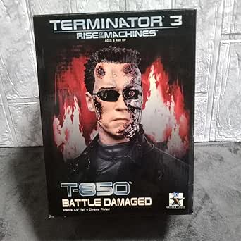 Amazon.co.jp: Limited Terminator 3 T-850 Battle Damage Real Figure ...
