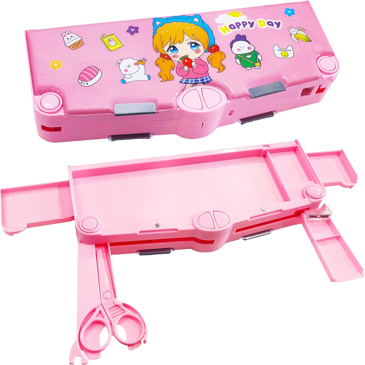 Amazon.com: LilyBeauty Pop Up Multifunction Pencil Case for Girls and ...