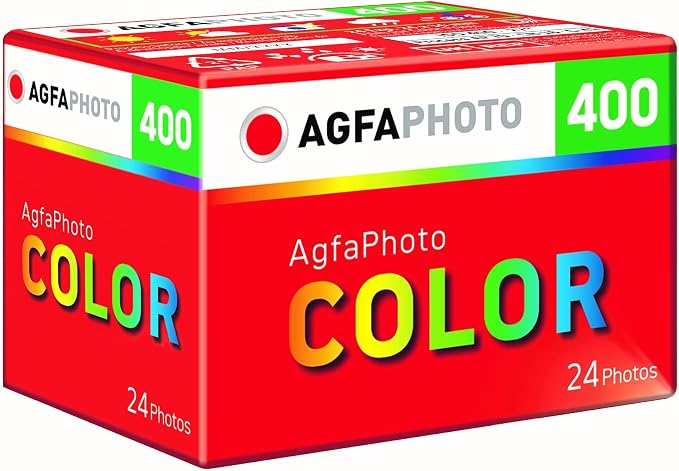 Amazon.com : AgfaPhoto Color 400 135-24 Small Image Negative Film ...