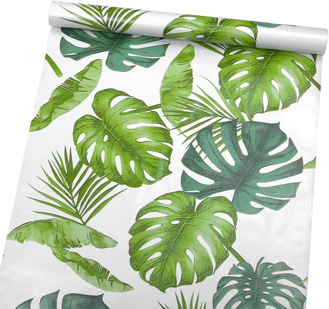 Amazon.com: HDsticker Self Adhesive Vinyl Tropical Palm Leaves Contact ...