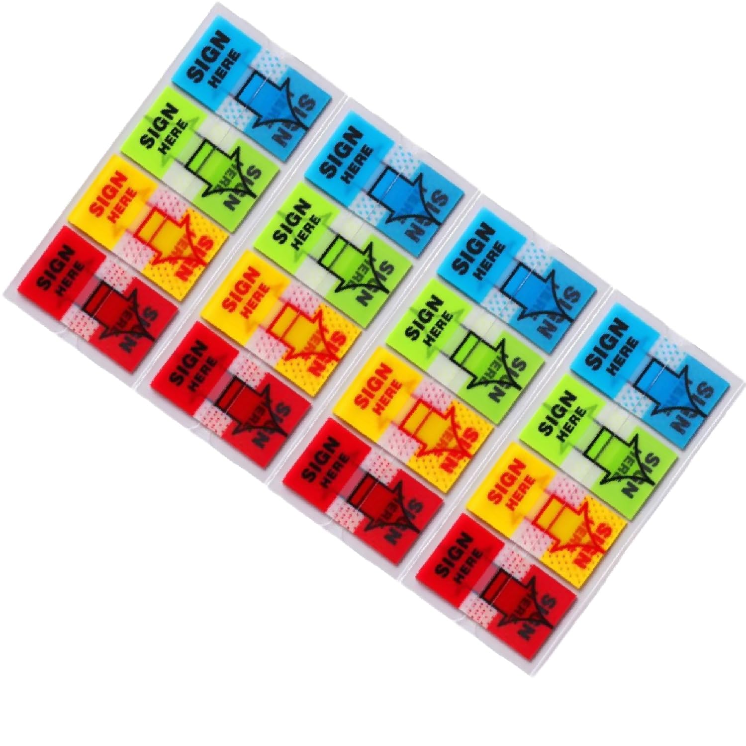 Snapklik.com : 400PCS Sign Here Tabs - Arrow Labels Stickers Adhesive ...