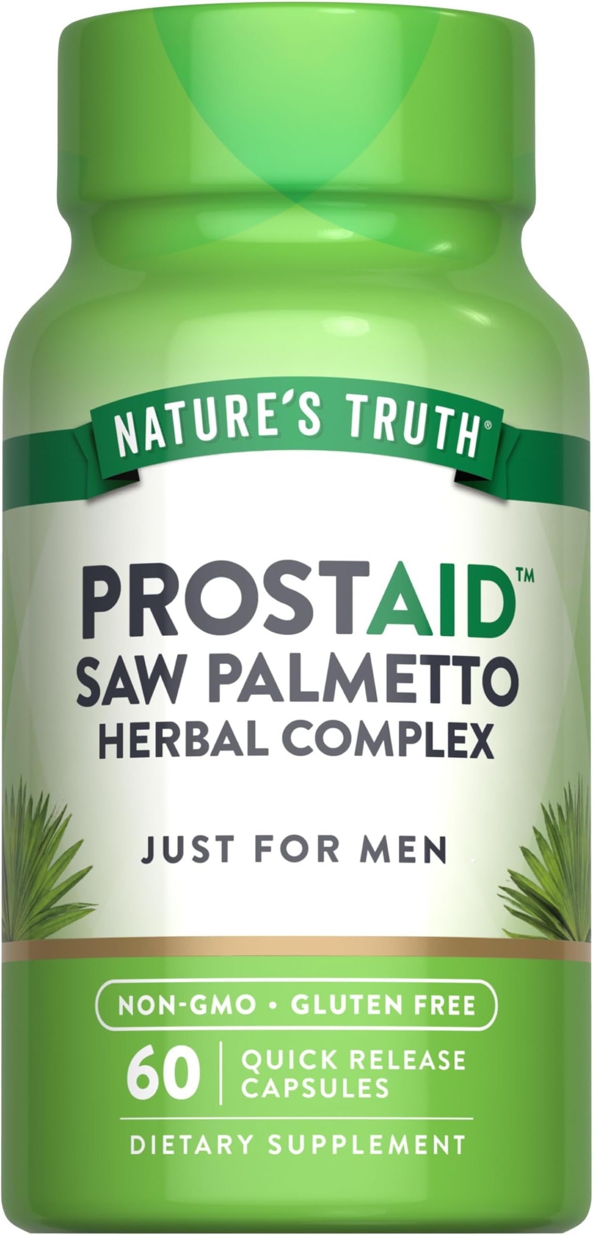 Amazon.com: Nature's Truth Prostate Support Supplement with Saw ...