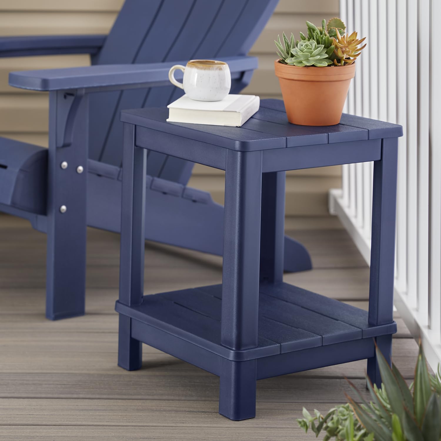 Snapklik.com : Keter Deluxe Adirondack Side Table