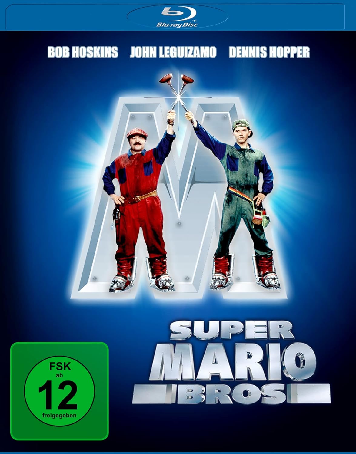 Super Mario Bros. [Blu-ray]: Amazon.es: Hoskins, Bob, Leguizamo, John ...