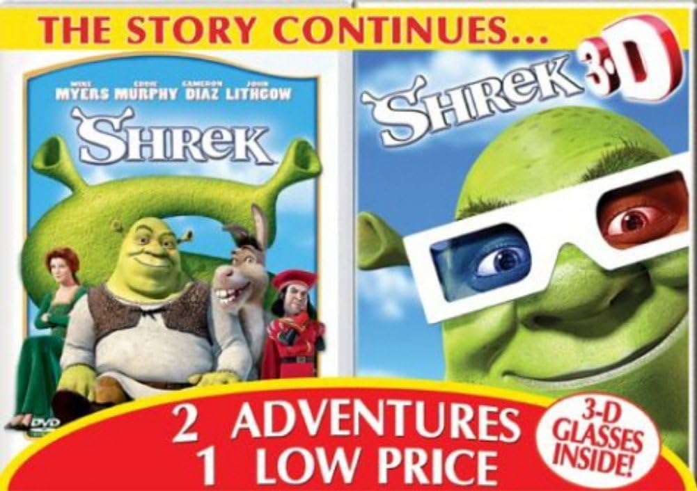 Shrek & Shrek 3-D [Import USA Zone 1]: Amazon.ca: Movies & TV Shows