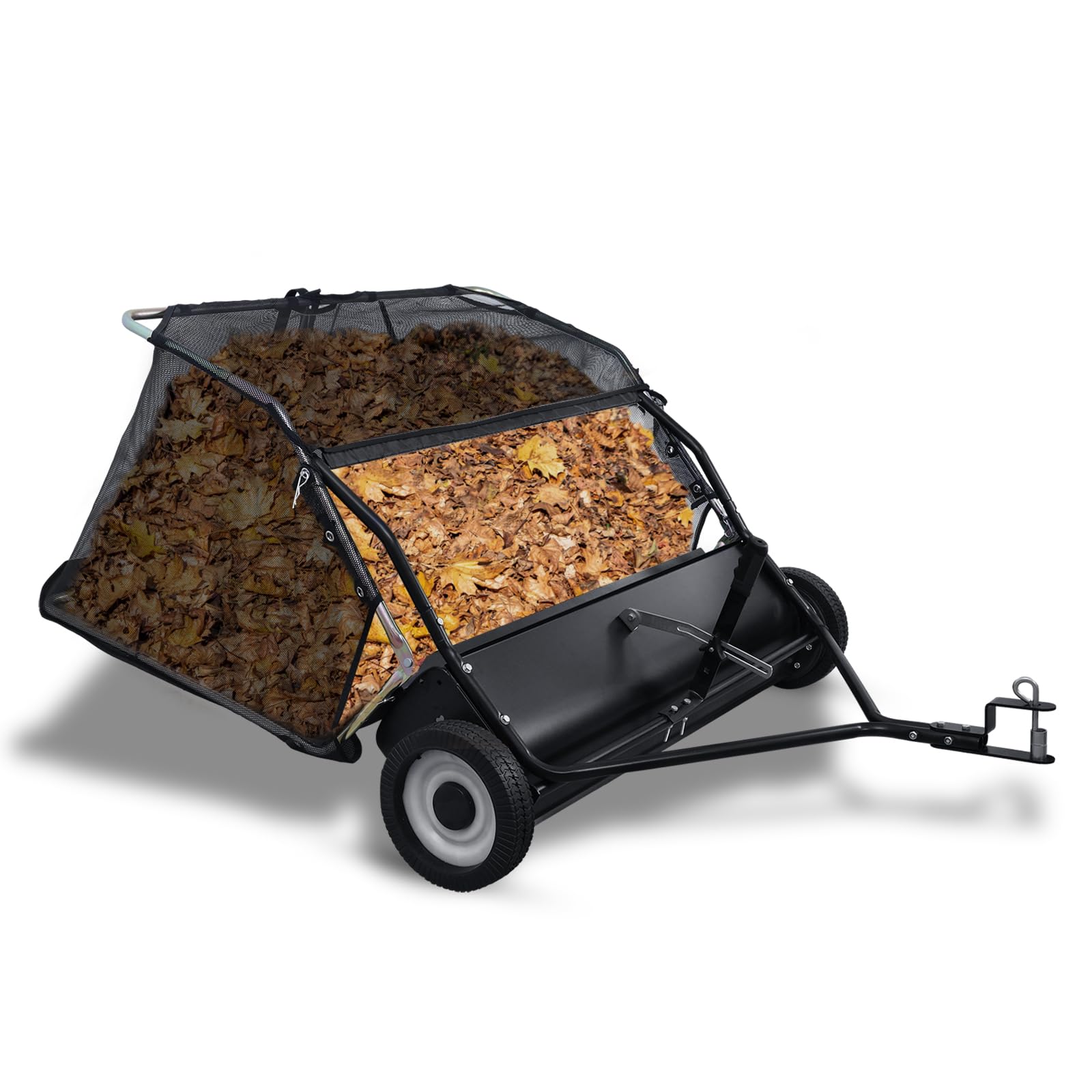 Amazon.com: nawoefii 44 Inch Lawn Sweeper Tow Behind, Adjustable ...