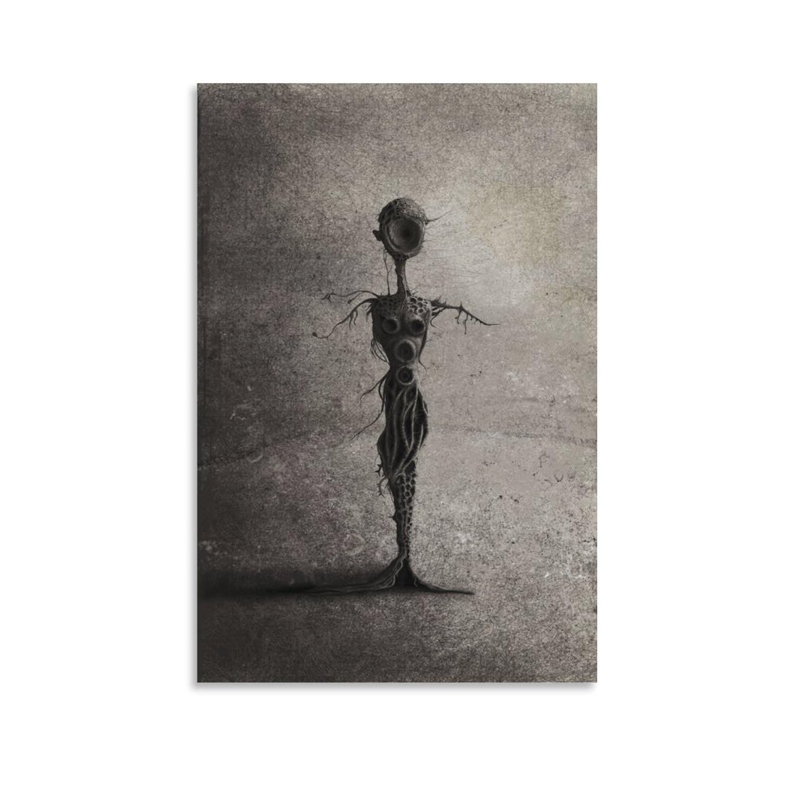 Dark Art Surreal Horror Zdzisław Beksiński Dystopian Dark Surrealism