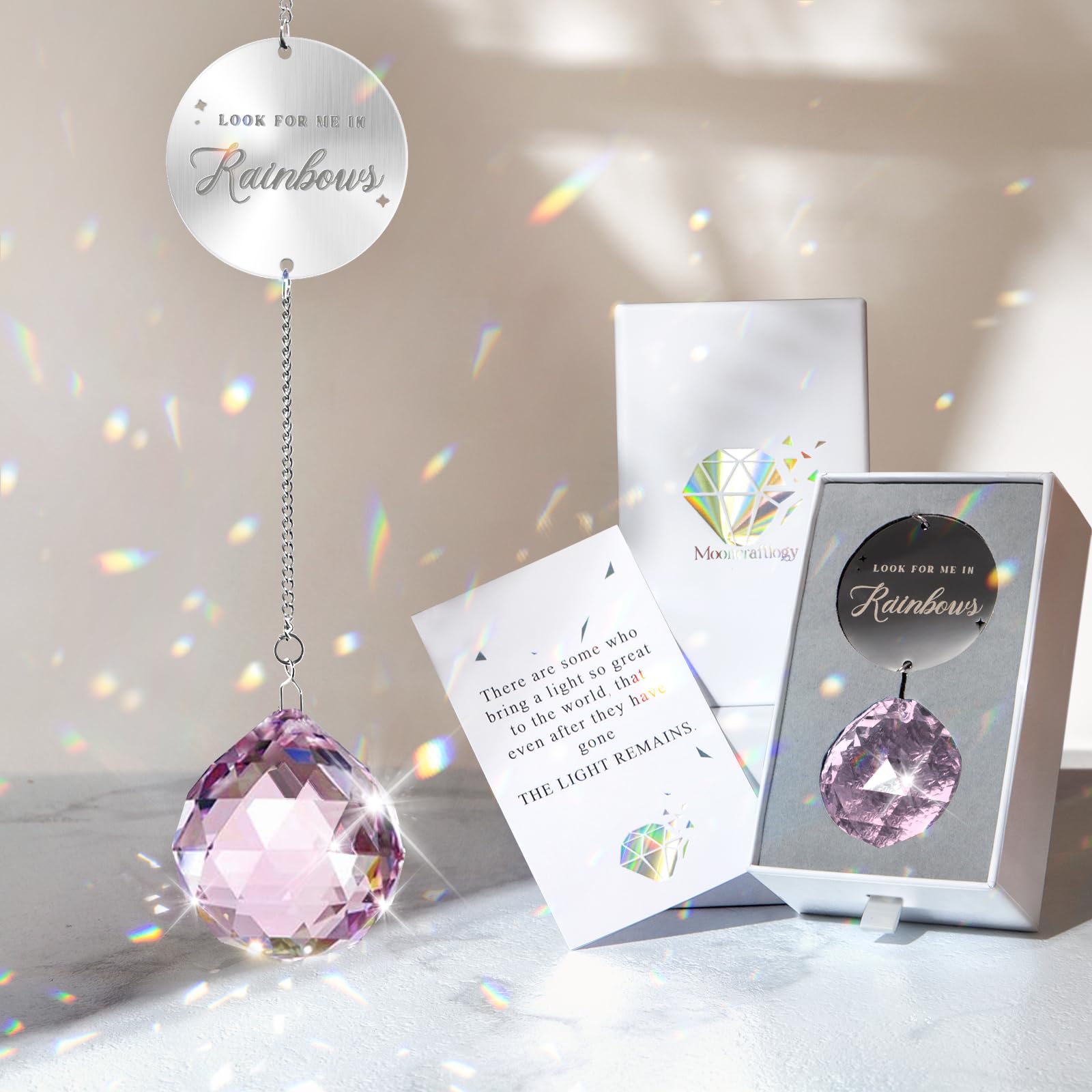 Amazon.com: Mooncraftlogy Memorial Gifts for Loss of Loved One, Unique ...