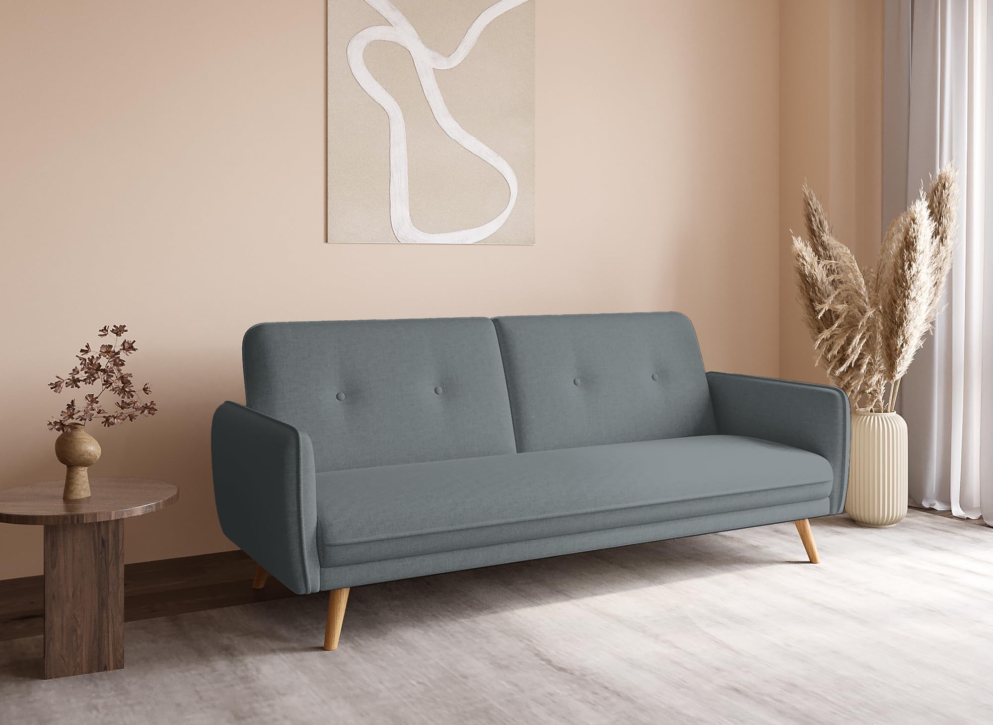 COMHOMA Canapé-lit avec Fonction de Couchage - Housse futon Convertible ...