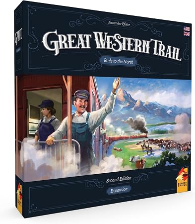 Amazon.com: Great Western Trail 2nd Edition Rails to the North Board ...