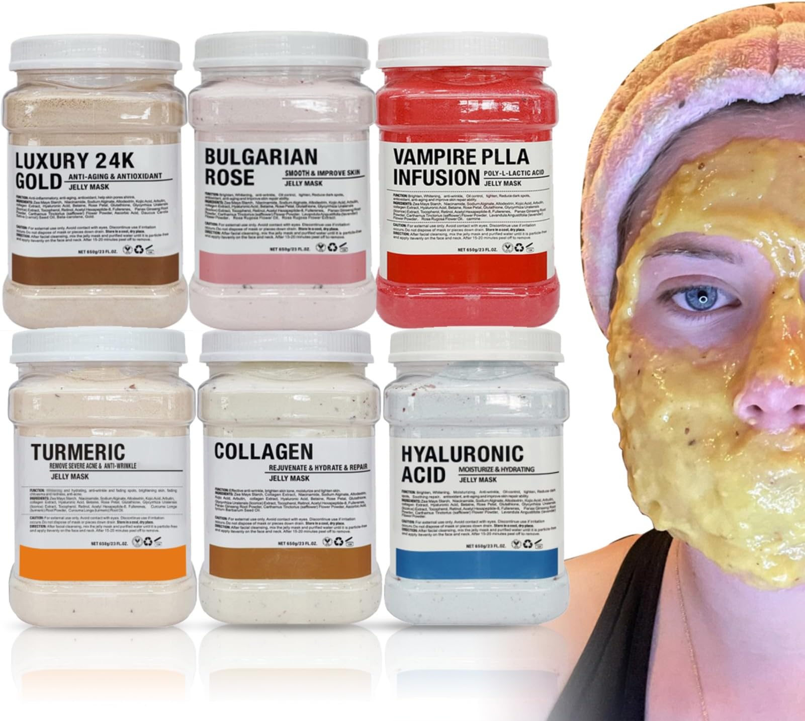 Amazon.com : Casmara Premium Quality Algae Peel Off Facial Masks 4.26 ...