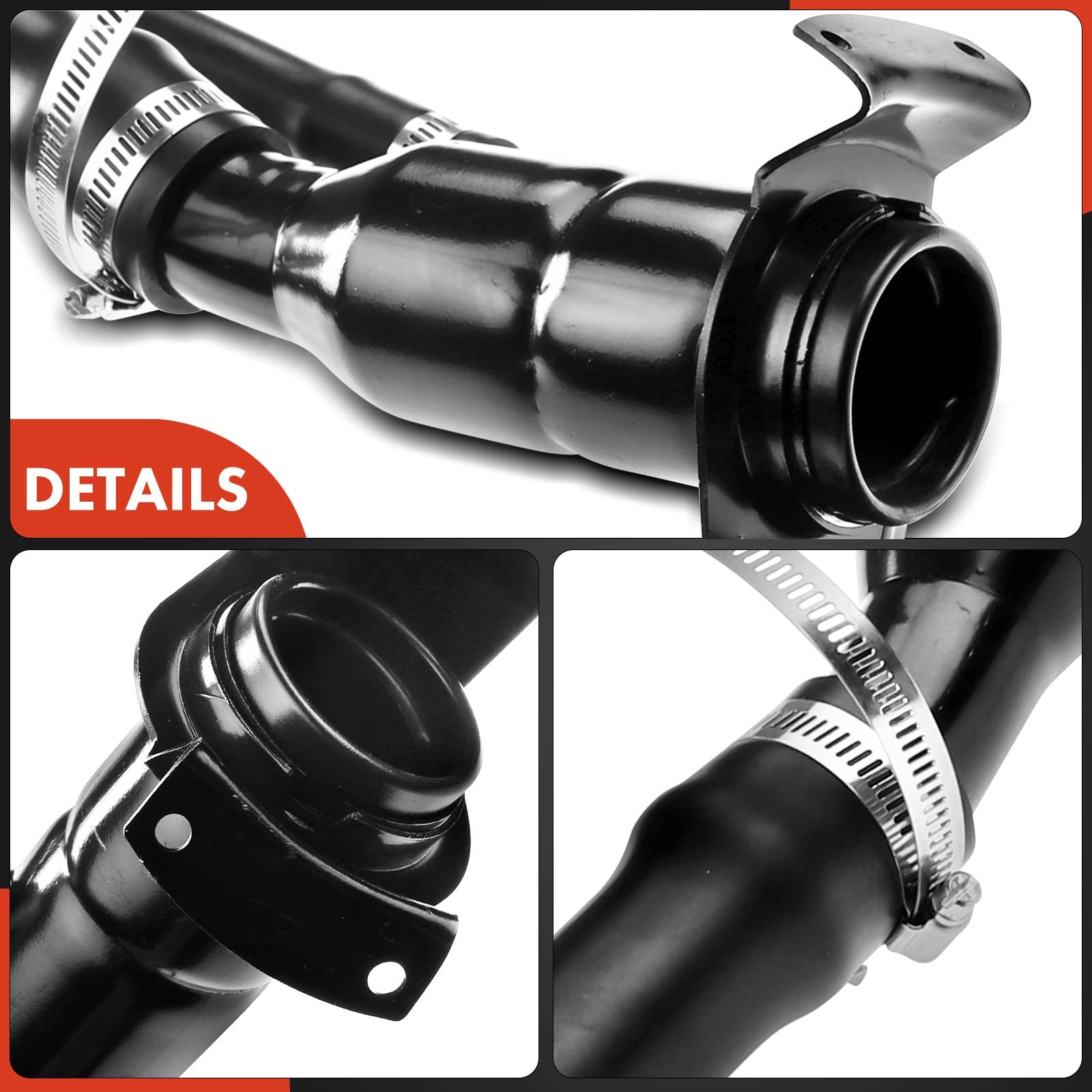 A-Premium Fuel Tank Filler Neck Pipe Hose Compatible with Dodge Ram ...
