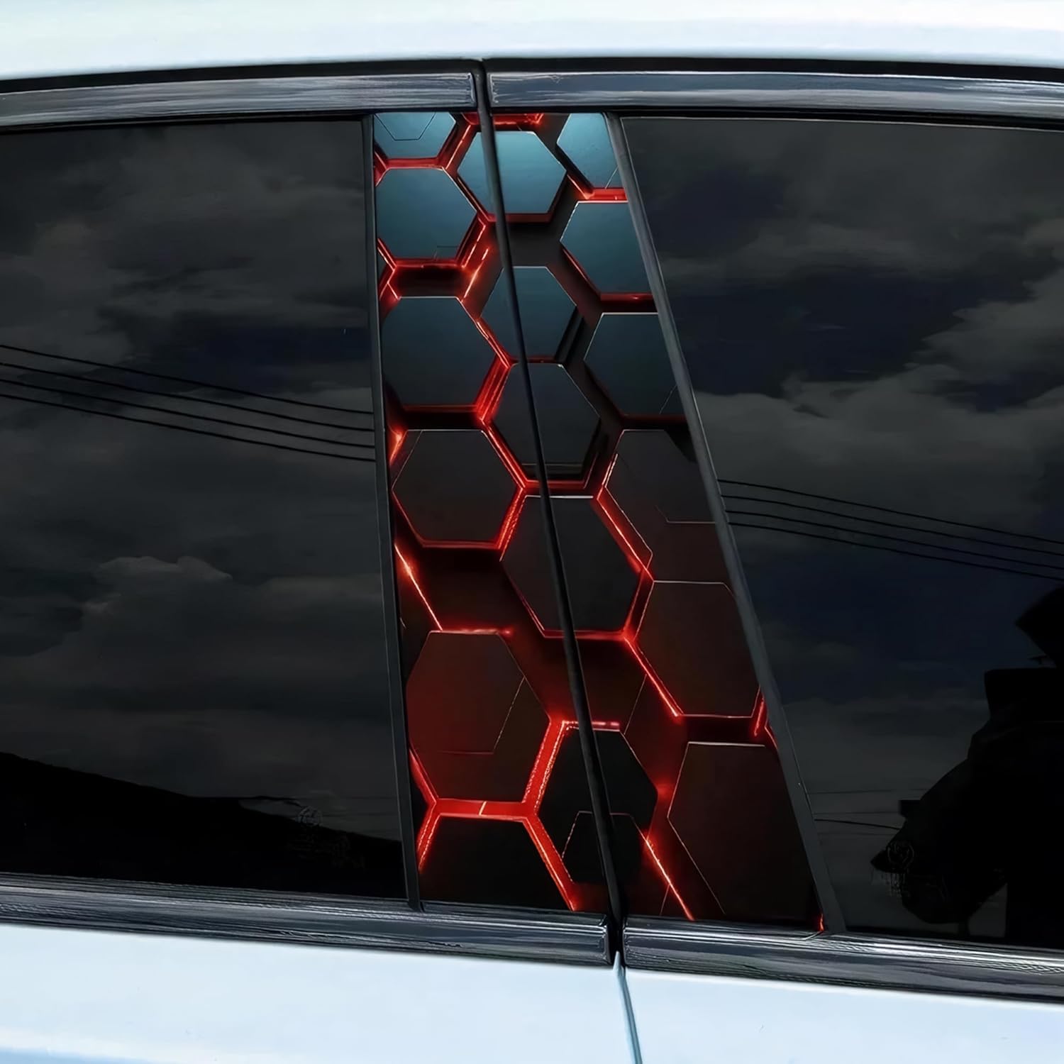 Amazon.com: clould fitness 2 PCS Car B Pillar Stickers Decal for 2025 ...