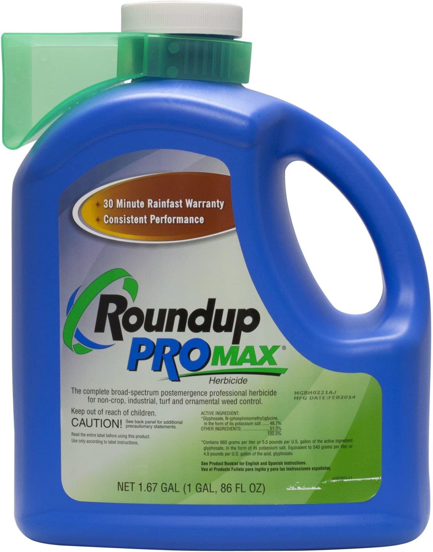 Amazon.com : Round Up Power Max 48.7% 2.5 Gallon Jug' : Patio, Lawn ...