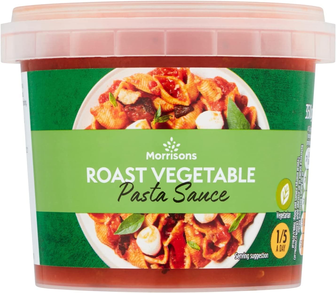 Morrisons Tomato and Roasted Vegetable Pasta Sauce, 350g : Amazon.co.uk ...