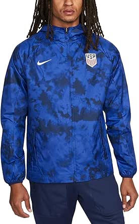 Nike Team USA Men's Full-Zip Graphic Jacket (US, Alpha, Large, Regular ...