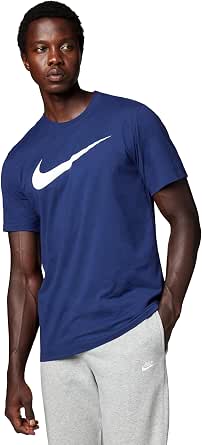 Amazon.com: Nike Men's Swoosh Sportswear T-Shirt : Clothing, Shoes ...