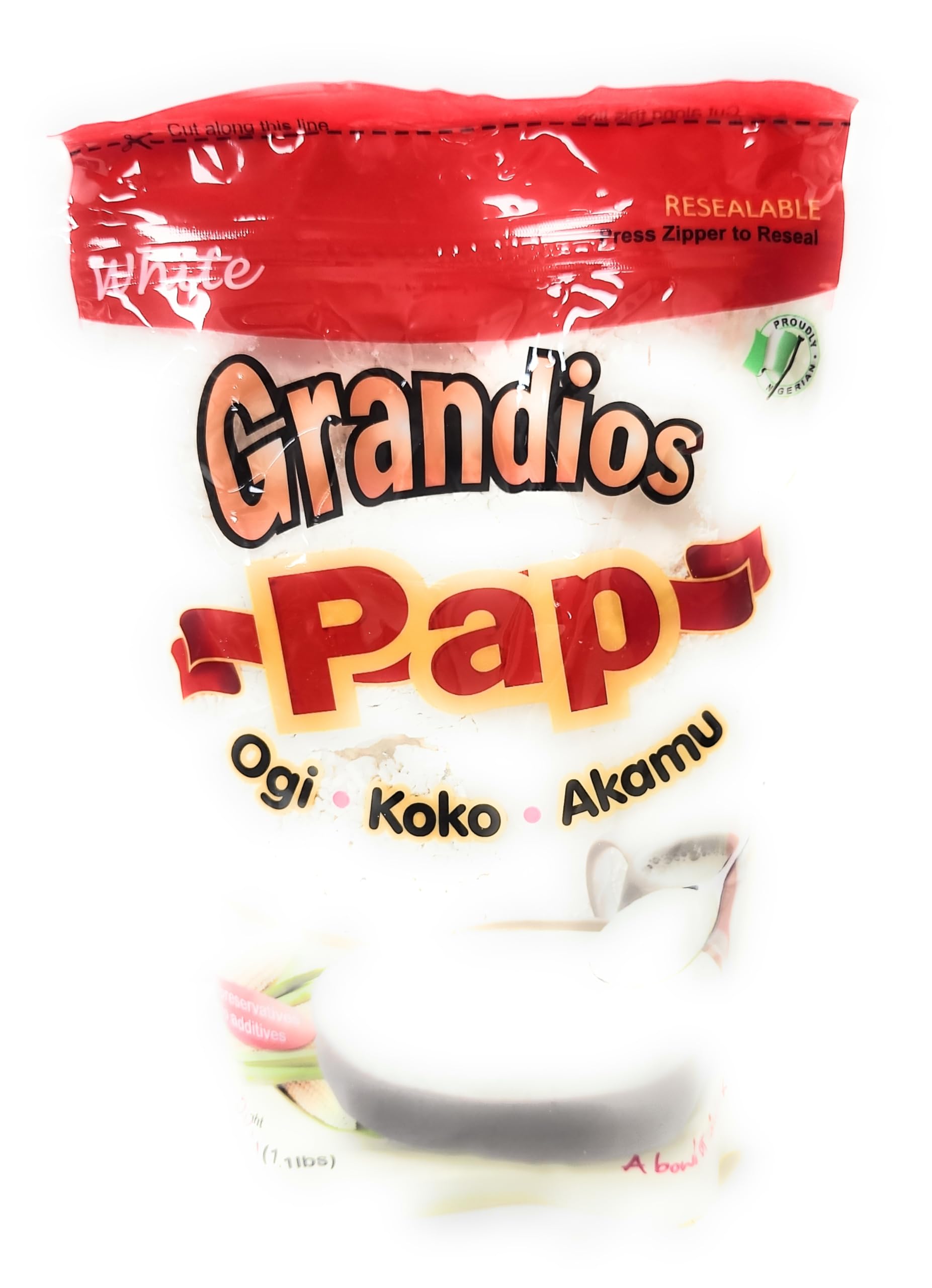 Amazon.com : Fermented White Corn Pap/Ogi/Akamu : Grocery & Gourmet Food