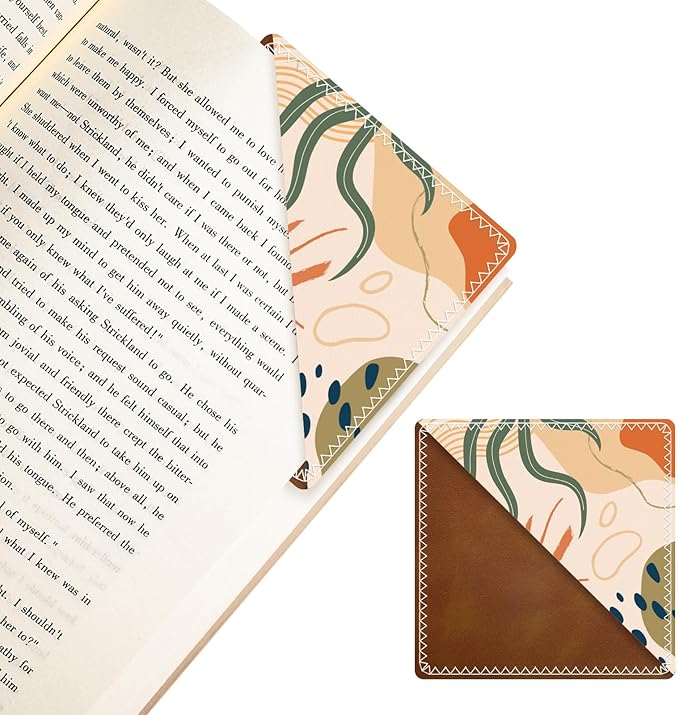 Amazon.com: Personalized Leather Bookmarks, Fun & Cute Book Accessories ...