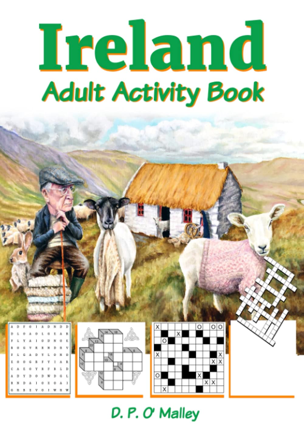 Amazon.com: Ireland Adult Activity book: Ireland Inspired Puzzles, Word ...