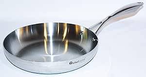 Tupperware Chef Series Stainless Steel 9.5 Open Frypan (Fry Pan ...
