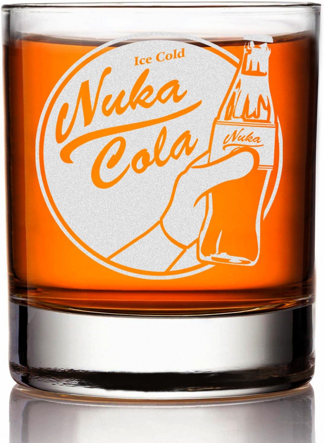 Crafty Cove Studio Fallout Nuka Cola Whiskey Glass - 11 oz Rock Glass ...