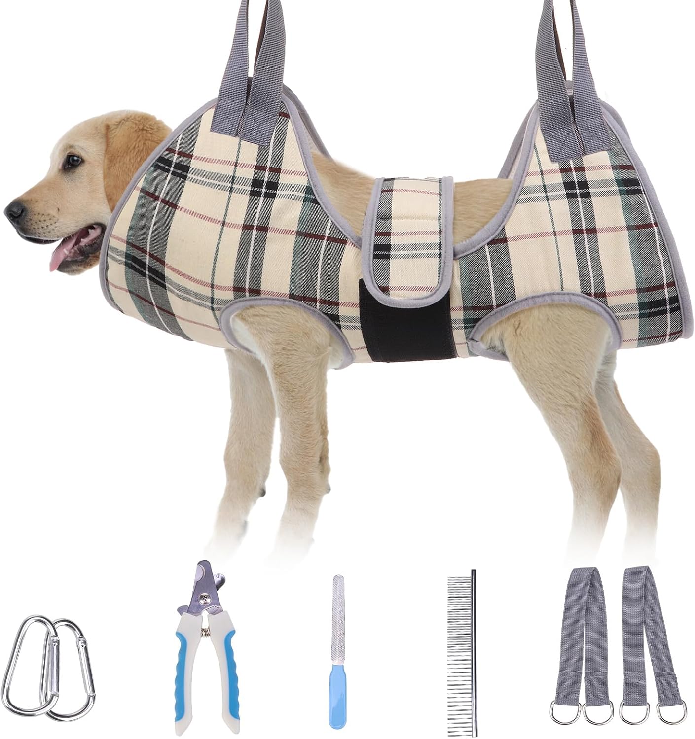 Amazon.com: BEAUTYZOO Dog Grooming Hammock for Medium/Large Dogs- Dog ...