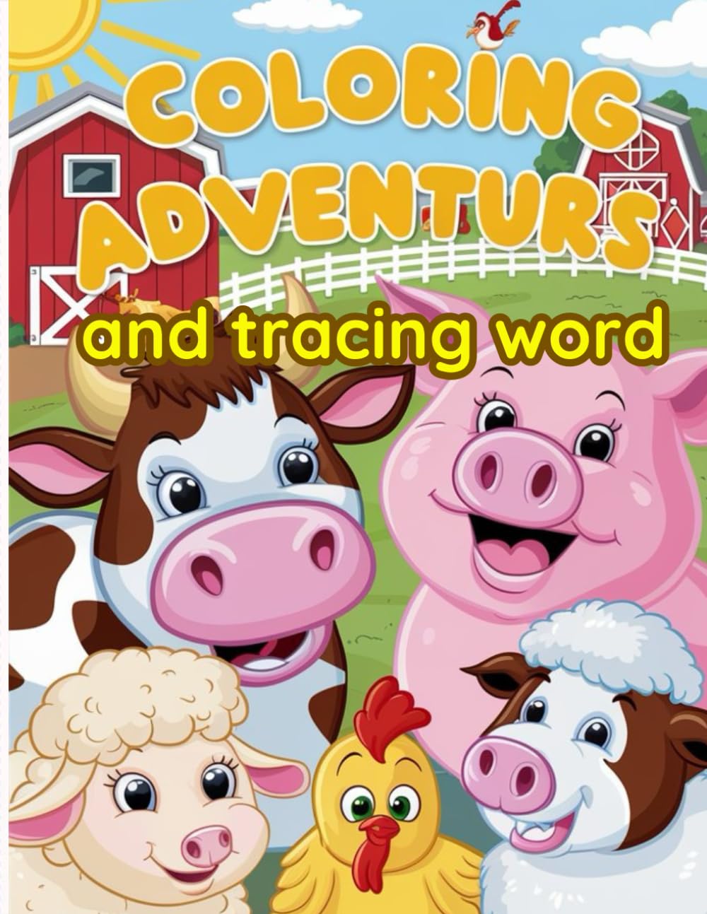 Buy Animal Coloring and Tracing Book for Kids: Fun Coloring Pages with ...