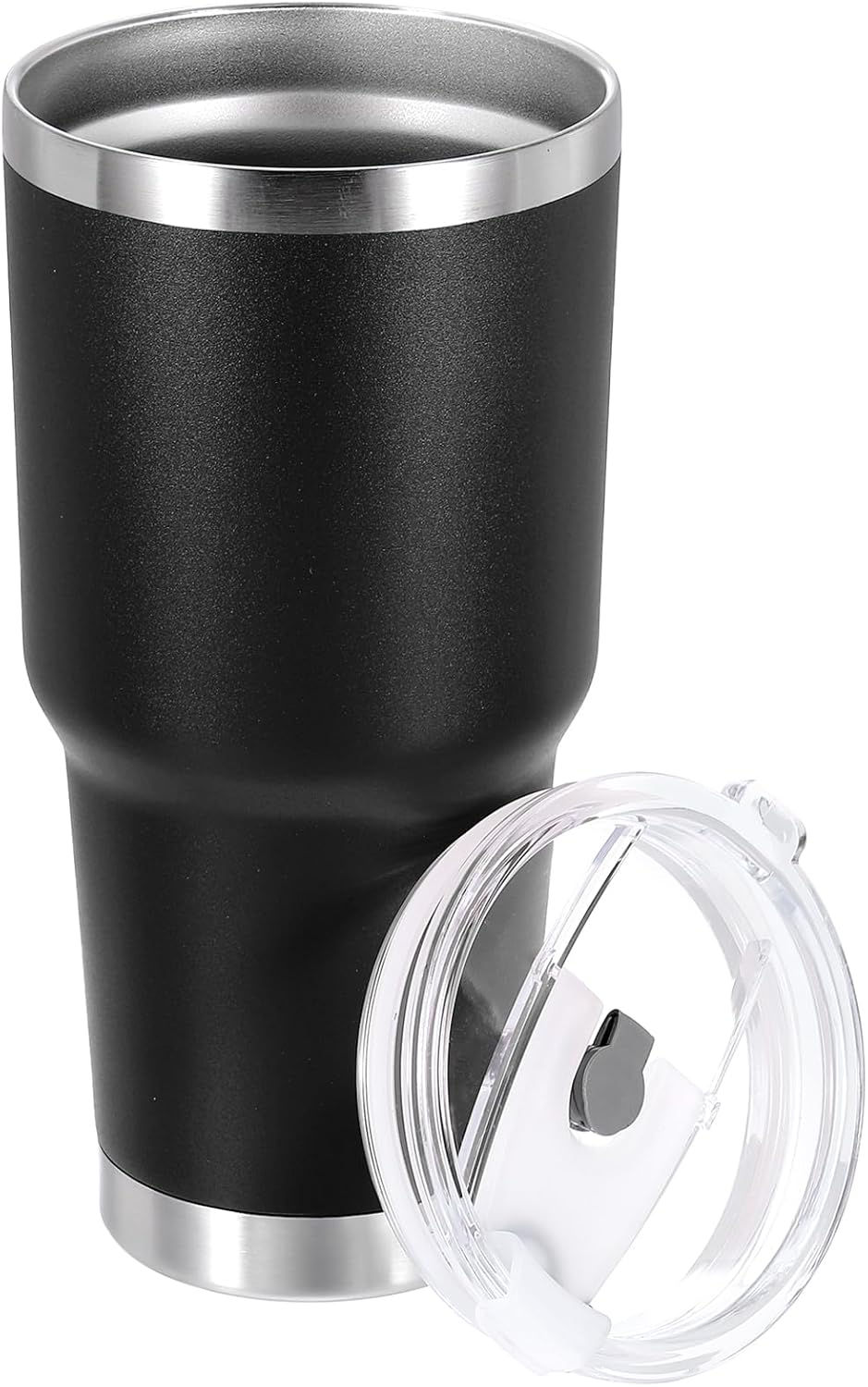 Amazon | uxcell 絶縁された水筒 30oz 304ステンレス鋼製ウォーターコップ蓋付き スポーツジム旅行用 黒 | uxcell | 水筒・マグボトル