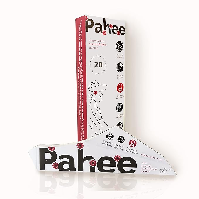 PAHEE 20 Disposable Stand and Pee Devices for ALL Women | Handy, Easy ...