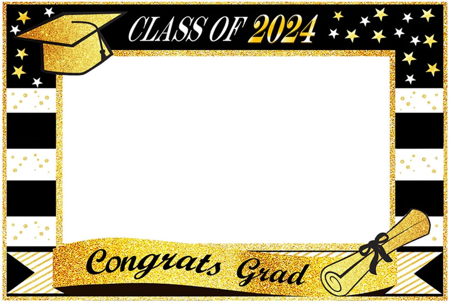 Amazon.com: Mllxon Graduation Photo Frame Prop 2024 Graduation Photo ...