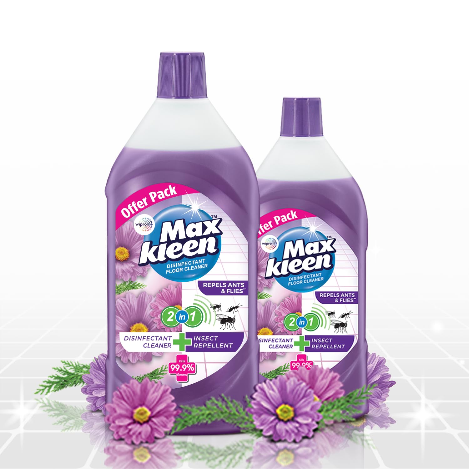 Maxkleen 2in1 Disinfectant Floor Cleaner + Insect Repellent with ...