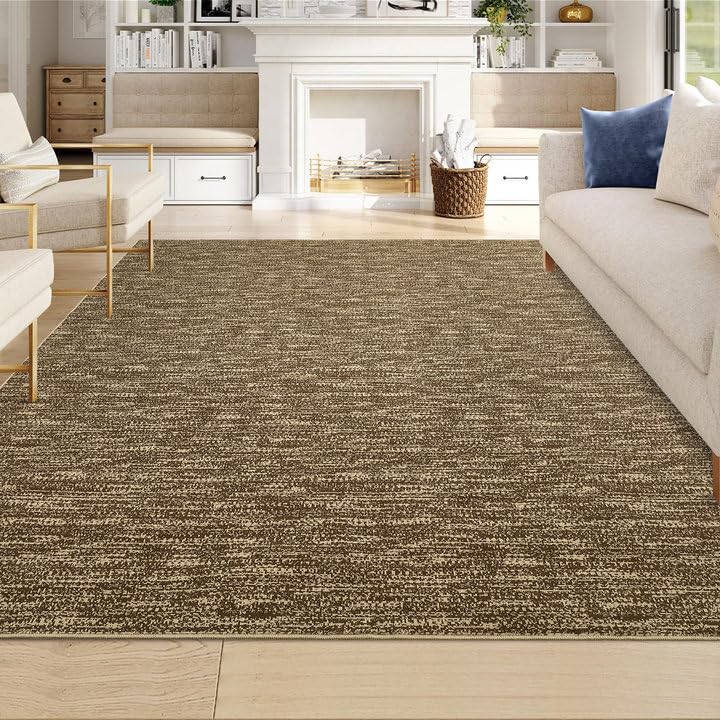 Washable 5x7 Area Rug, Ultra-Thin Soft Modern Contemporary Indoor Rug ...